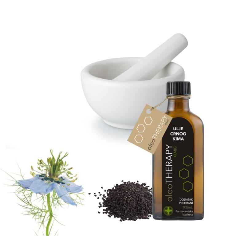 Ulje crnog kima oleoTHERAPY; 100 ml – Vitashop